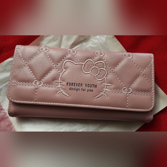 Forever Youth | Accessories | Hello Kitty Inspired Snap Wallet Rose ...